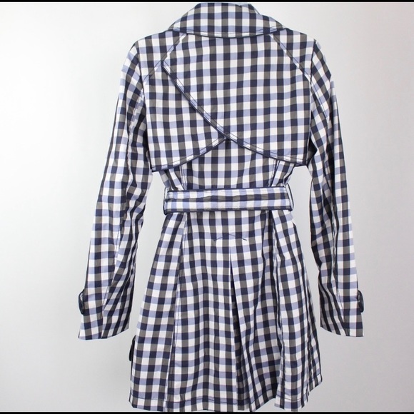 Laundry By Shelli Segal | Jackets & Coats | Raincoat With Blue And ...